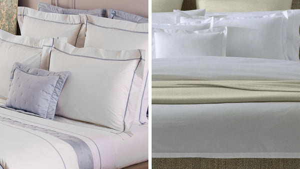 Best Percale Sheets Compared: Matouk Luca vs. Yves Delorme Athena ...