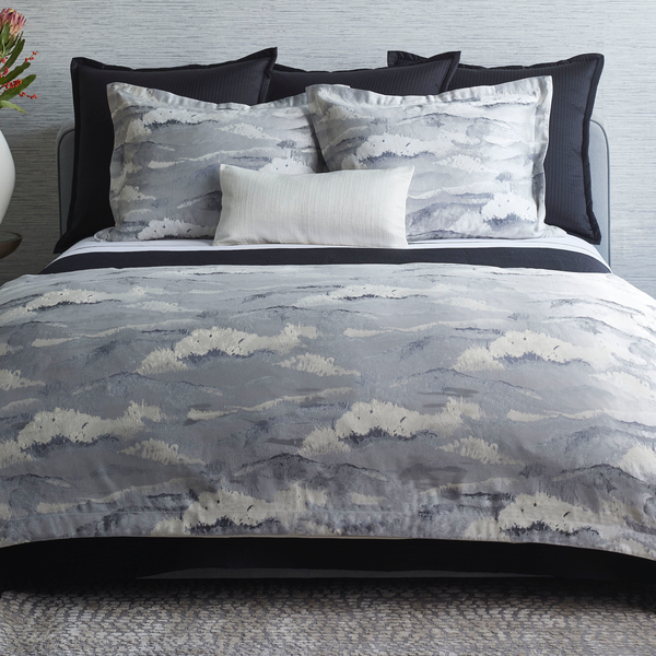 Ann Gish Tempest Duvet Set (Grey) | Luxurious Bedding | FLandB - FLandB.com