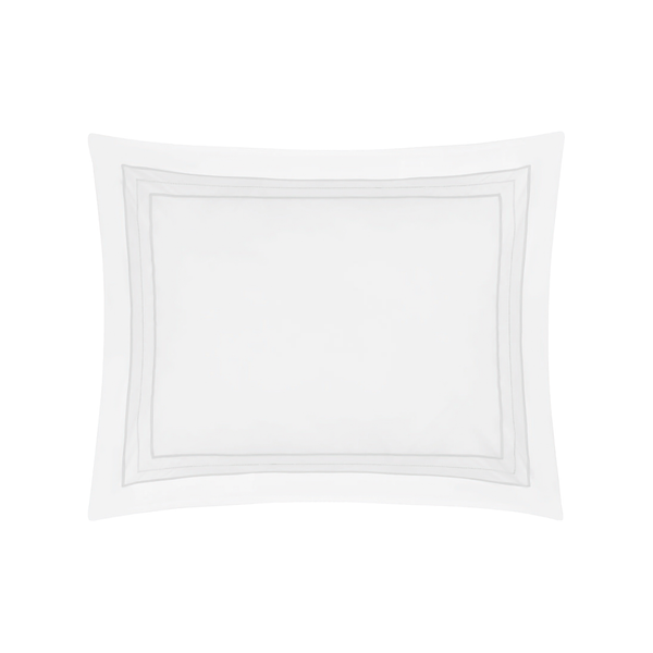 Home Treasures Triad Bedding (White) | Luxury Percale Bedding - FLandB.com