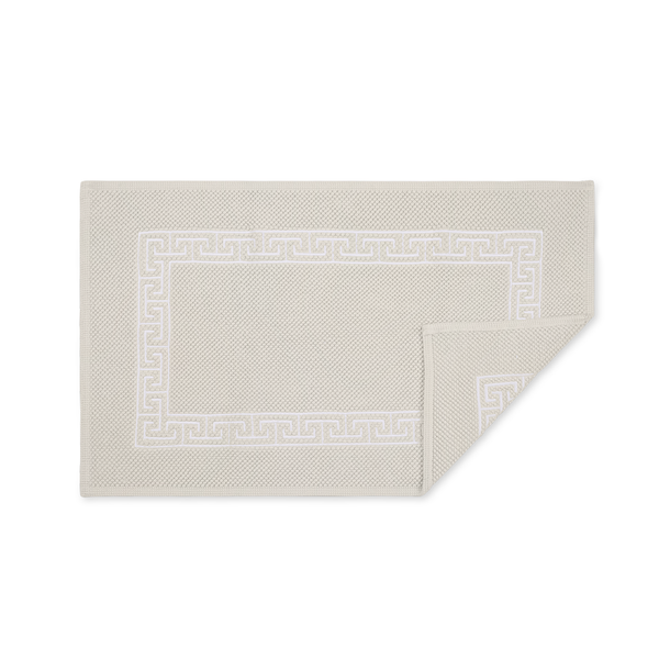 Matouk Adelphi Bath Rugs (Ivory) | Geometric Design Luxury Rugs ...