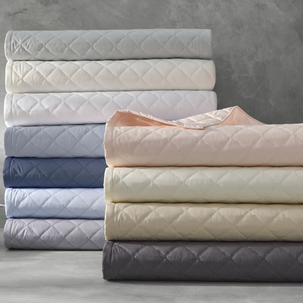 Matouk Milano Quilt Bedding - Sky | High End Bedding Online | FL&B ...