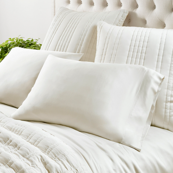 Pine Cone Hill Blissful Bamboo Bedding - Silver | Luxury Fine Linen ...