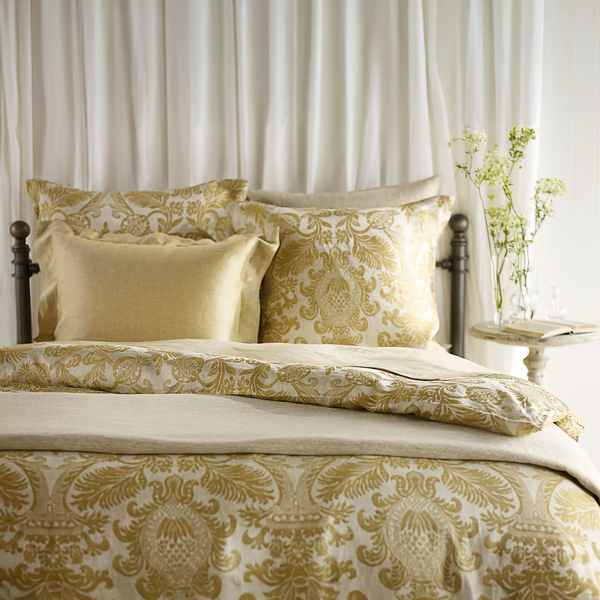SDH Dorset Bedding (Dijon) | Tradition Woven Boldly | FLandB - FLandB.com