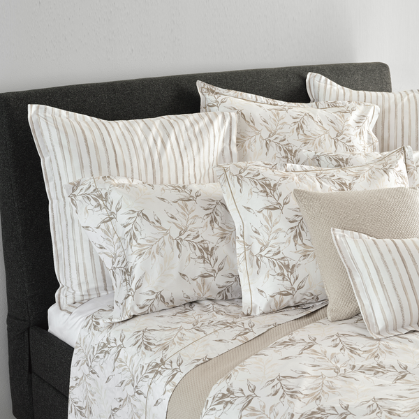 Signoria Natura Bedding (Beige) | Luxury Bamboo Themed Fine Linen ...