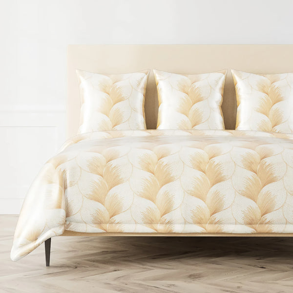 The Met x Ann Gish Fan Duvet Cover and Decorative Pillow - FLandB.com