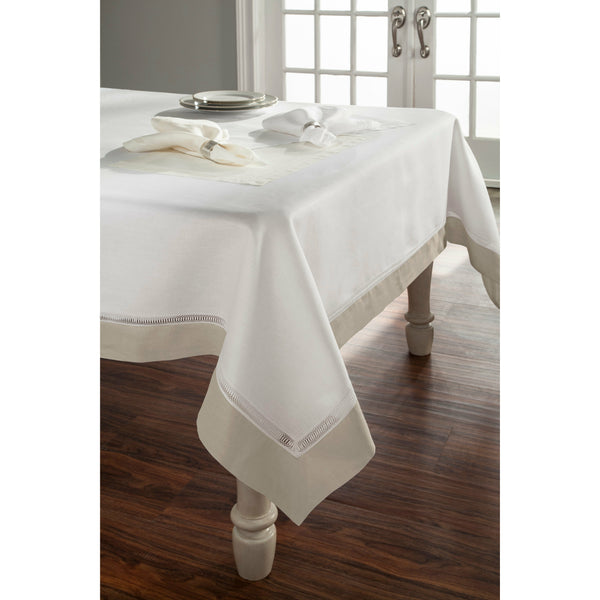 Home Treasures Linea Table Linens White Light Natural - Luxury Linens ...
