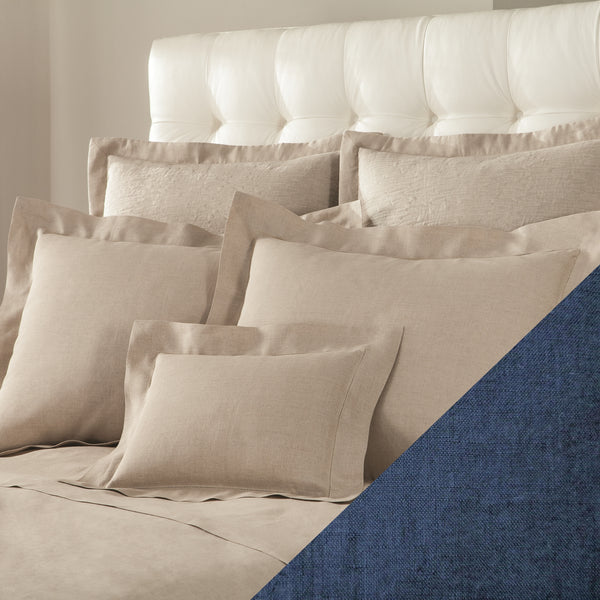 Home Treasures Provenza Linen Bedding (Navy Blue) | Luxury Bedding ...