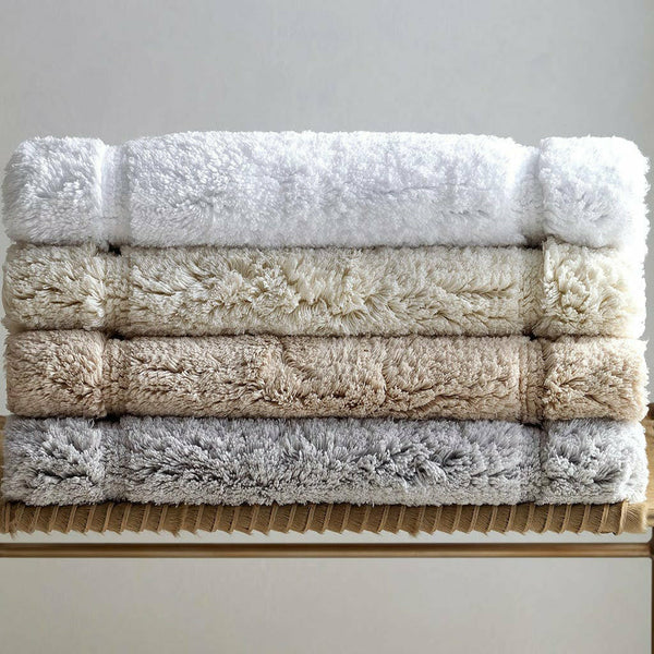 Matouk Milagro Bath Rugs (Azure) | High End Rugs | FLandB - FLandB.com