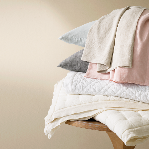 Pine Cone Hill Lush Linen Bedding (Natural) | Luxury Fine Linen ...